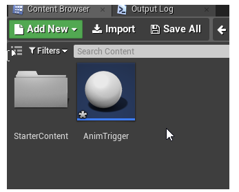 Create animation trigger using Blueprint functions