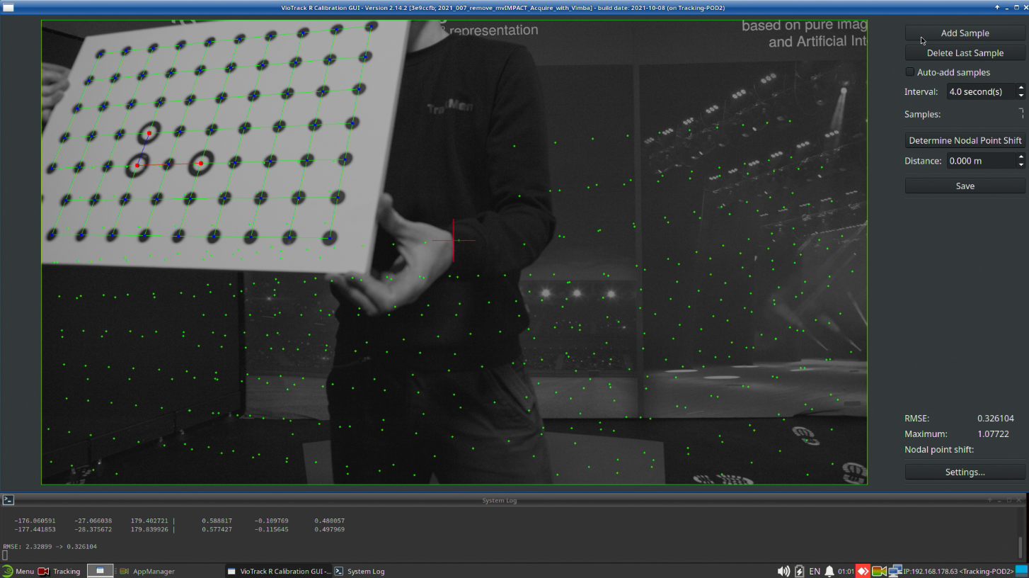 Fixed Lens Calibration (FLC)