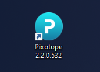 Starting Pixotope - START