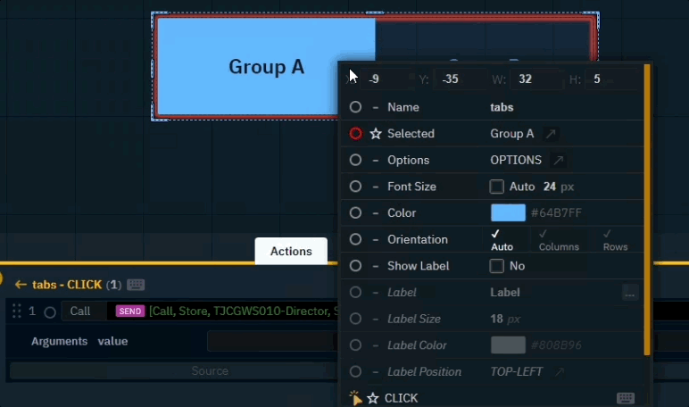 Configure camera input switching