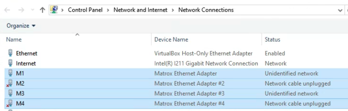 Configure ST2110 - Matrox