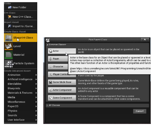 Create animation trigger using Blueprint functions